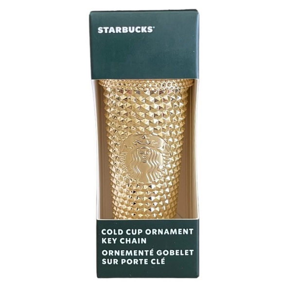 Starbucks | Accessories | Starbucks Jeweled Cold Cup Ornament Key Chain ...
